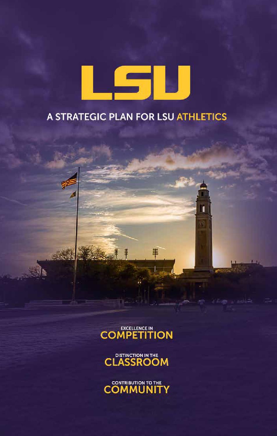 2013 LSU Athletics Strategic Plan by LSU Athletics - Issuu