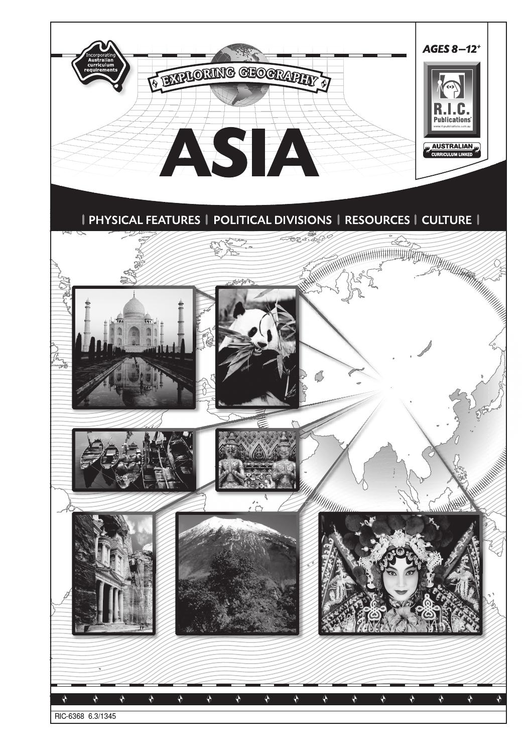 Beginning/Exploring Geography - Australian Curriculum Linked: Asia by ...