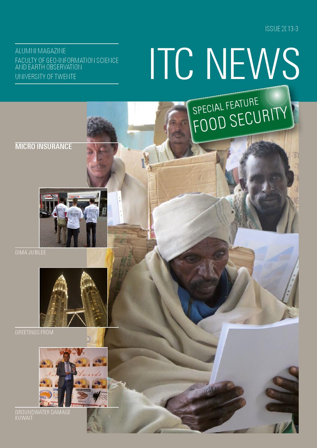 ITC News 2013 Q3 by Faculty of Geo-Information Science and Earth ...
