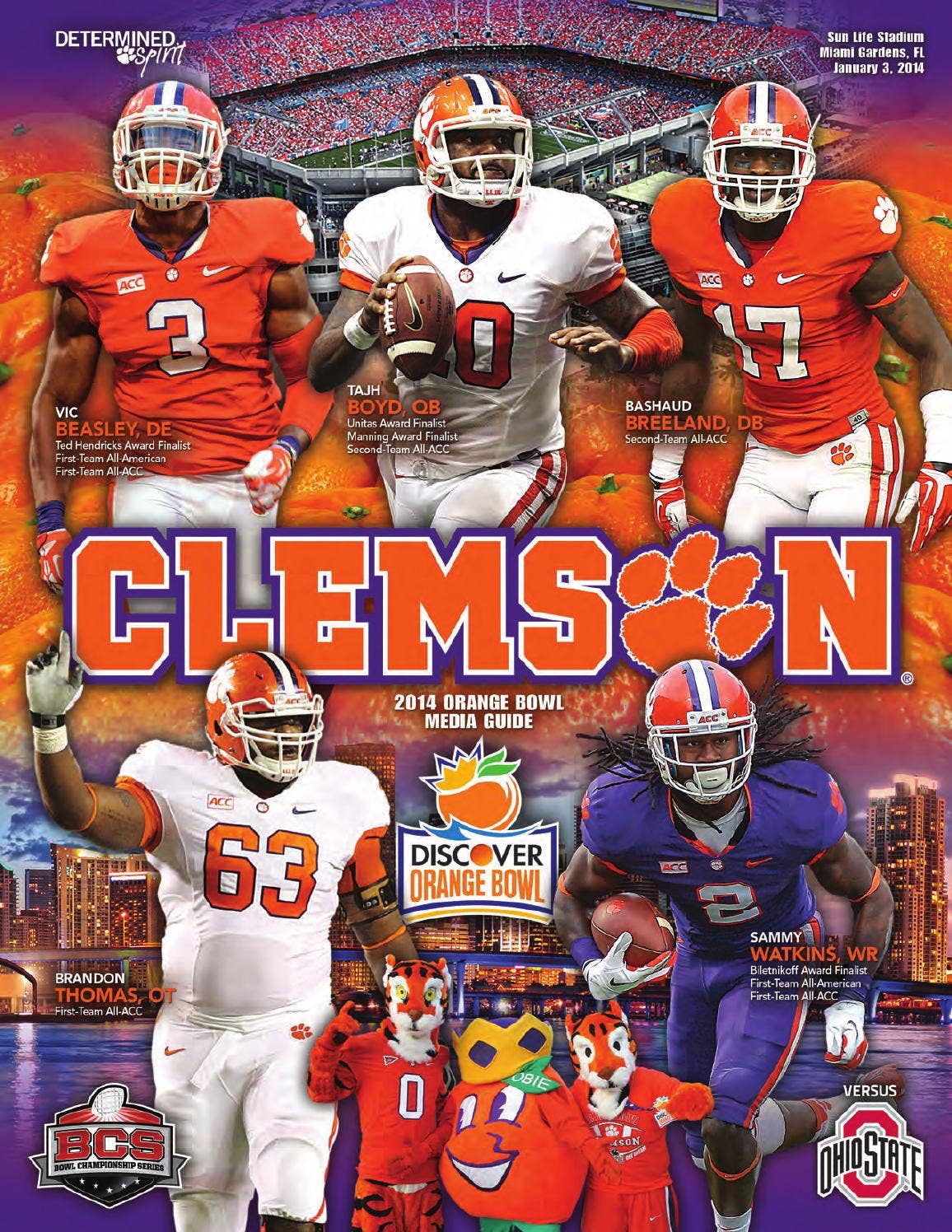 Sammy Watkins And Deandre Hopkins And Tajh Boyd