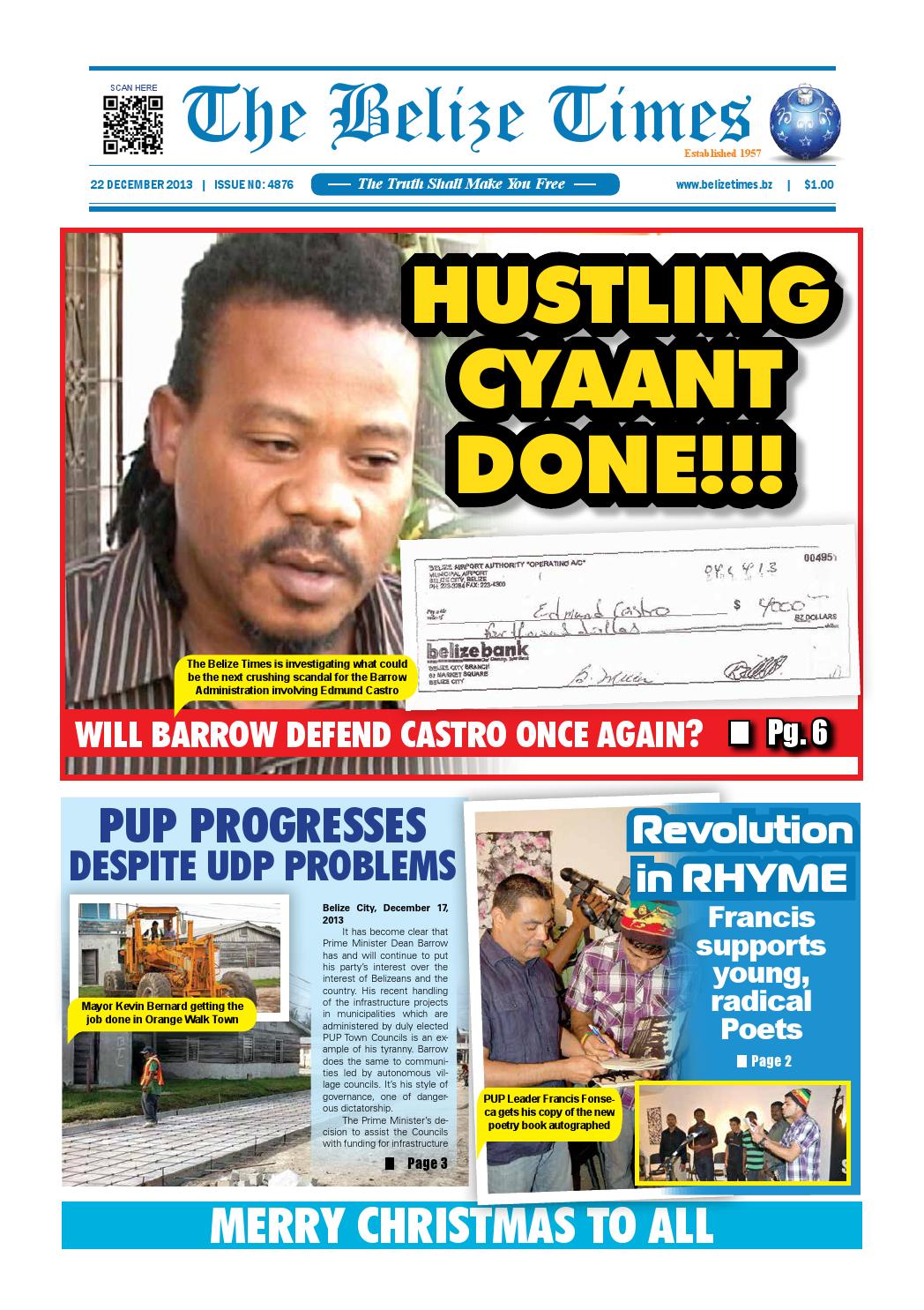 Belize Times December 22, 2013 by Belize Times Press - Issuu