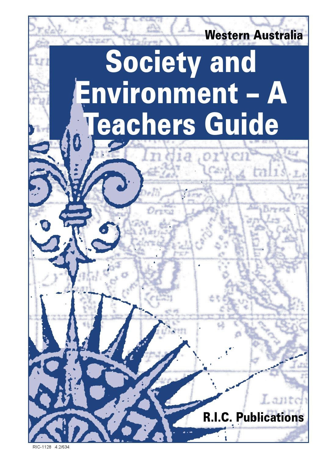 Society and Environment Teachers Guides WA: Book A - Ages 5-6 by ...