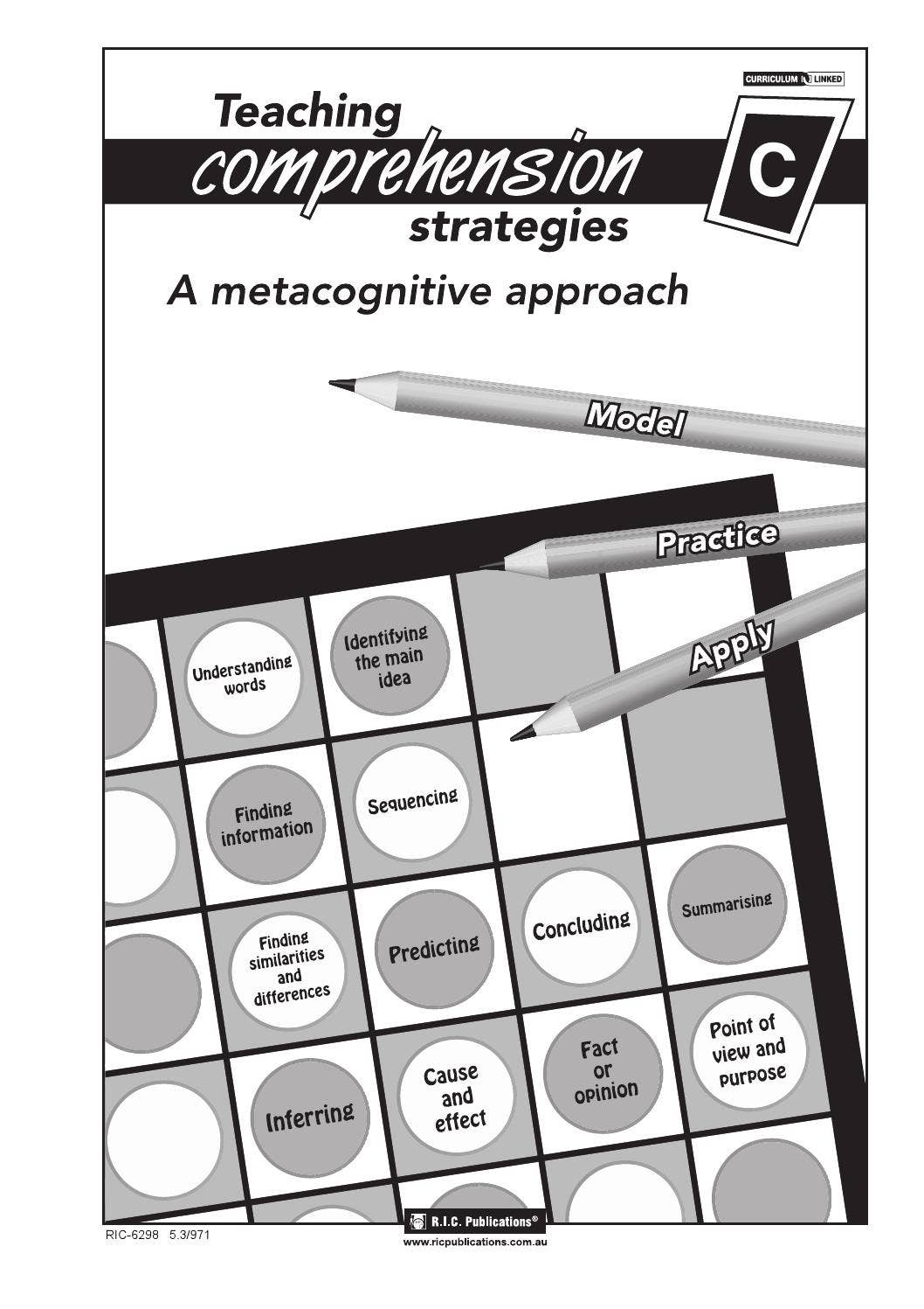 Teaching Comprehension Strategies: Book C - Ages 7-8 by Teacher ...
