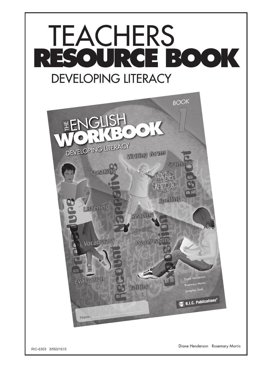 The English Workbook - Teachers Resource Books: Book C - Ages 8+ by ...