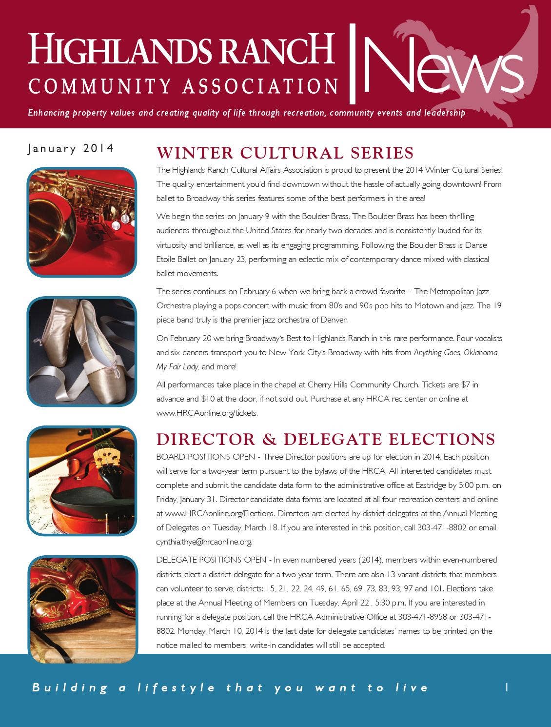 HRCA January 2014 Newsletter by Highlands Ranch Community Association ...