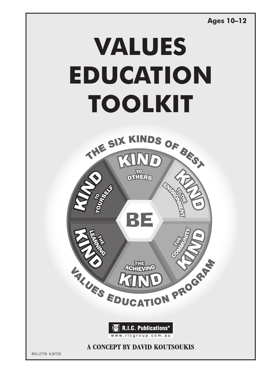 Values Education Toolkit: Ages 10-12 by Teacher Superstore - Issuu