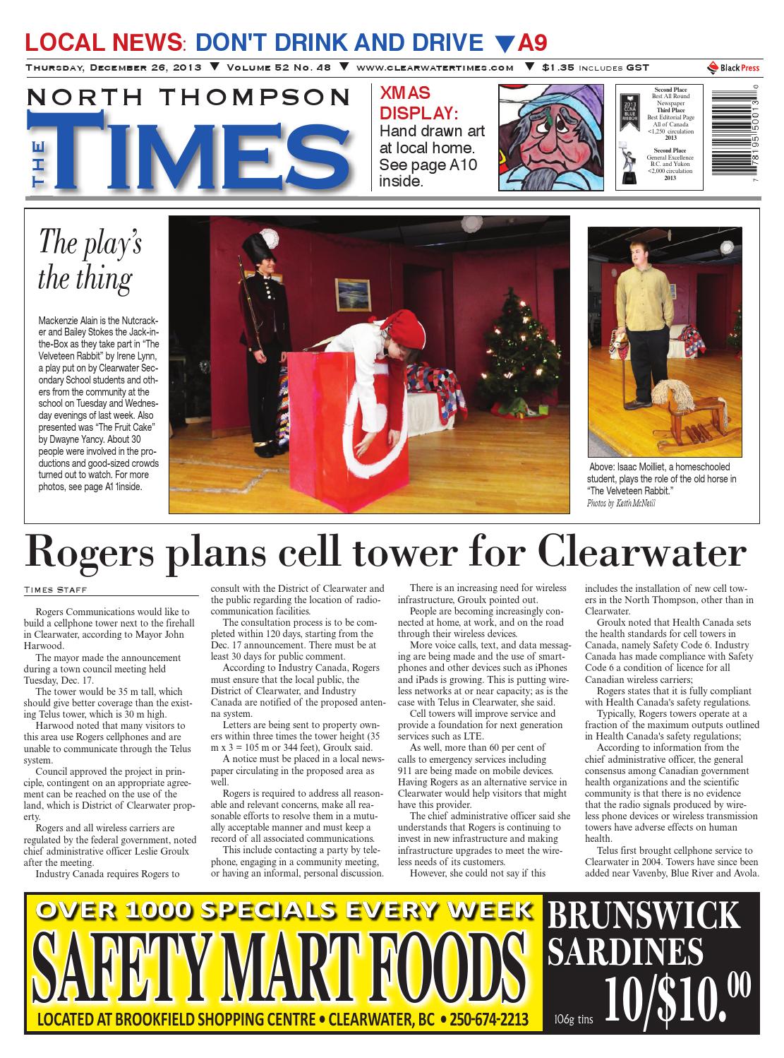 Clearwater Times, December 26, 2013 by Black Press Media Group - Issuu
