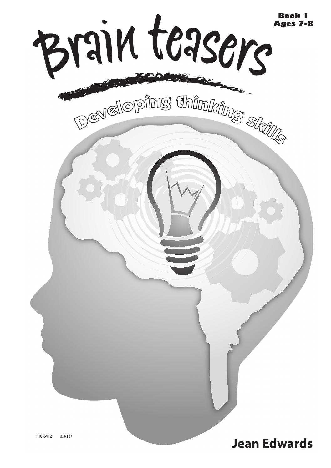 Brain Teasers: Book 1 - Ages 7-8 by Teacher Superstore - Issuu