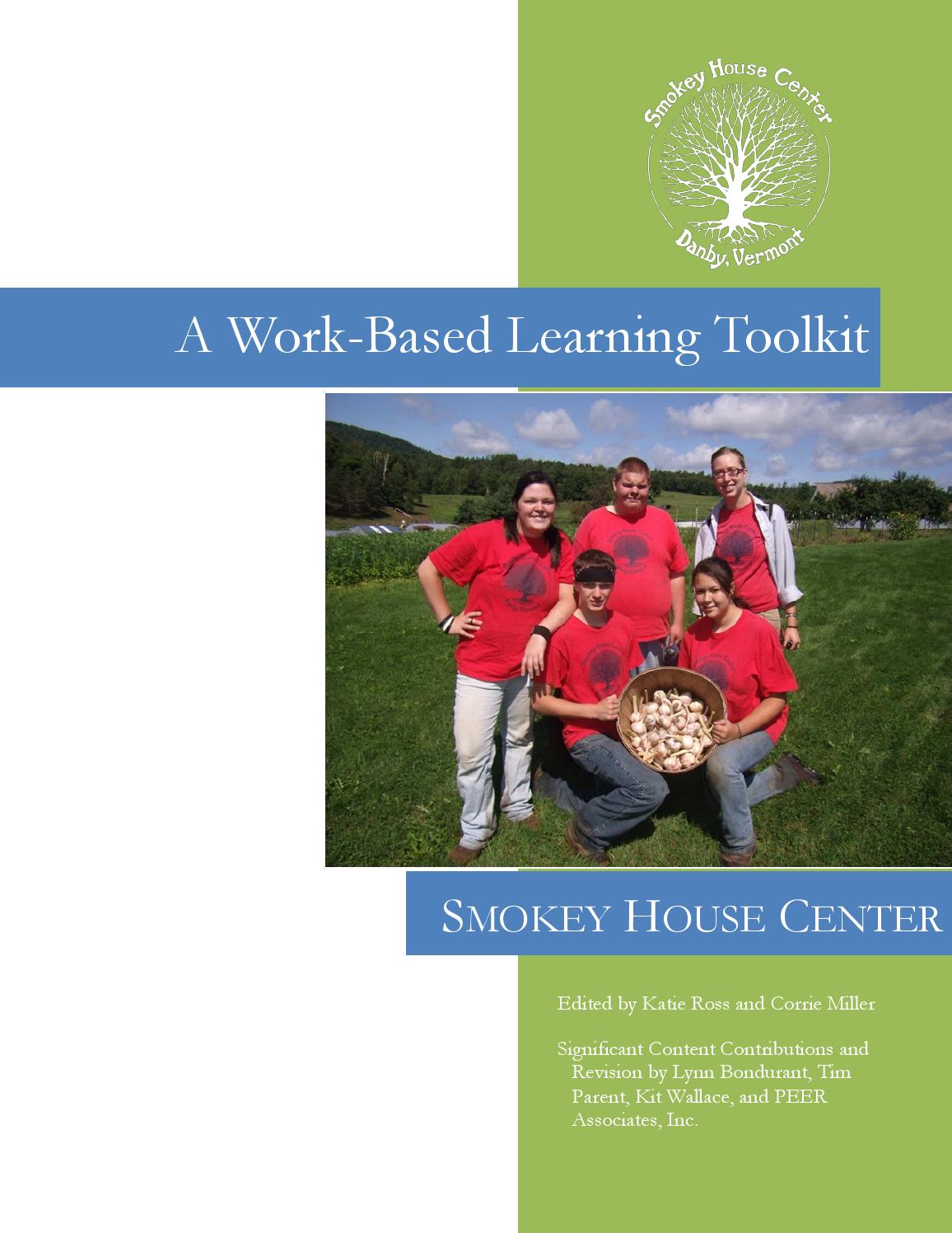 A Work-Based Learning Toolkit by Smokey House Center - Issuu