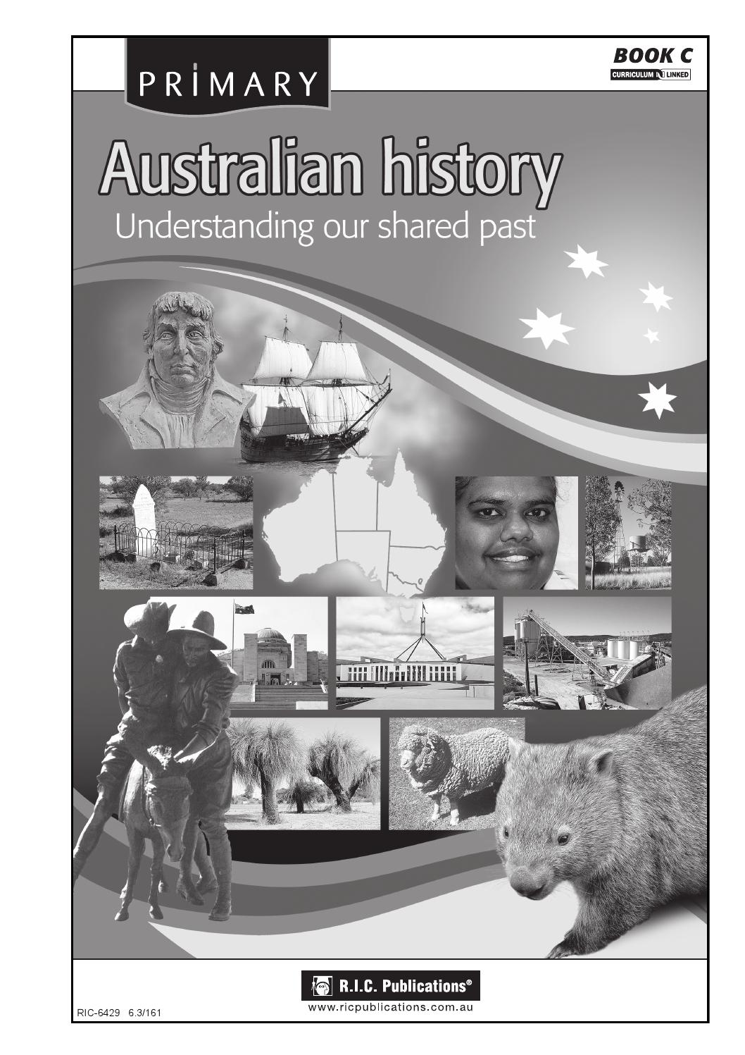 Primary Australian History: Book C - Ages 7-8 by Teacher Superstore - Issuu