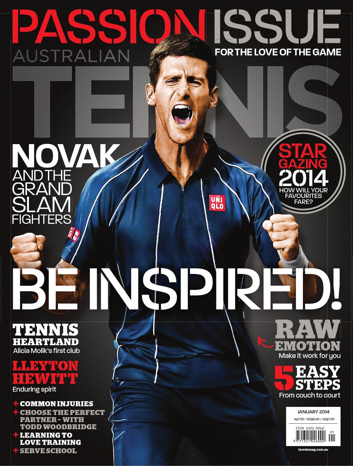 Australian Tennis Magazine - January 2014 by Tennis Australia - Issuu