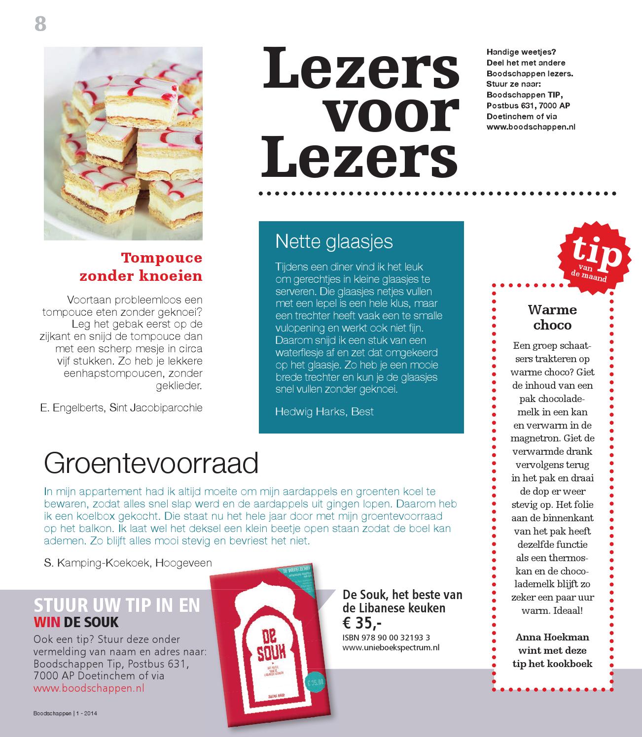 Boodschappen magazine editie 1 2014 by Indicia - Issuu