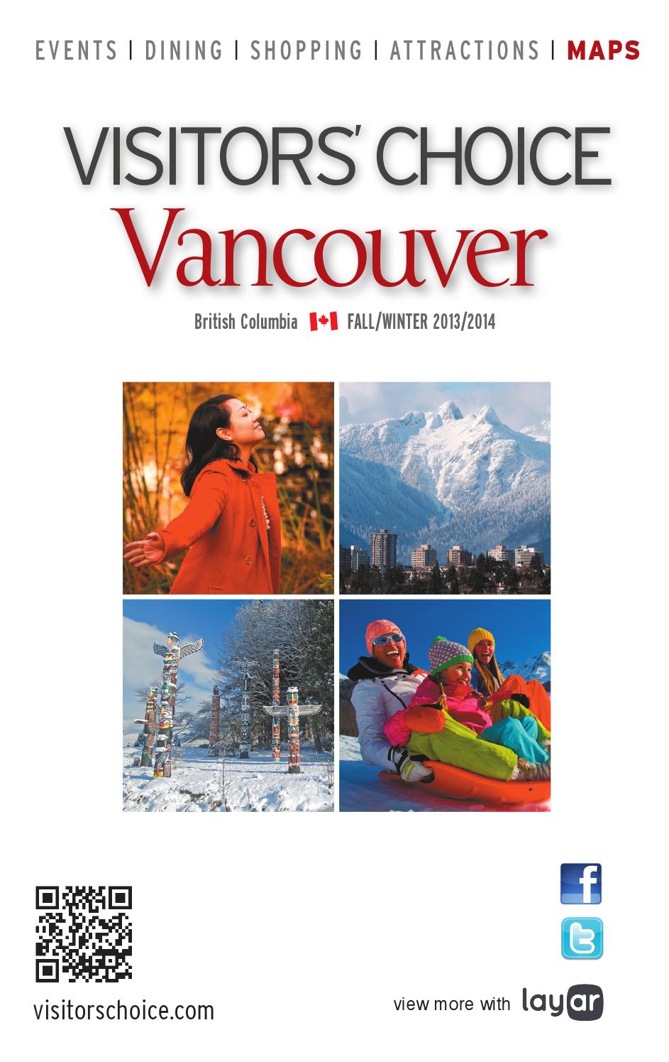 Visitors' Choice Vancouver Fall/Winter 2013/2014 by GLACIER MEDIA ...