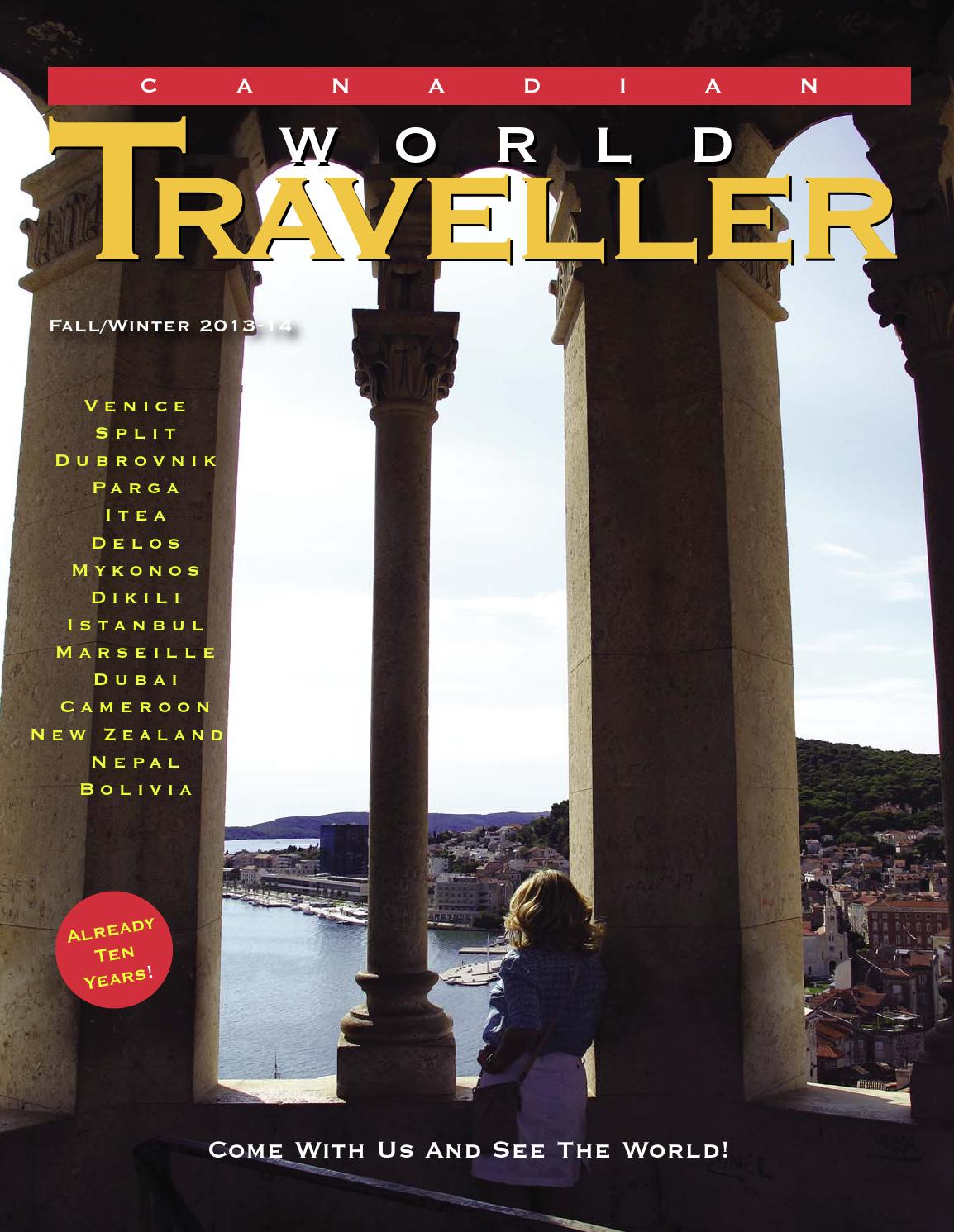 Cwt 41 Fall/Winter 2013-14 issue by www.canadianworldtraveller.com - Issuu