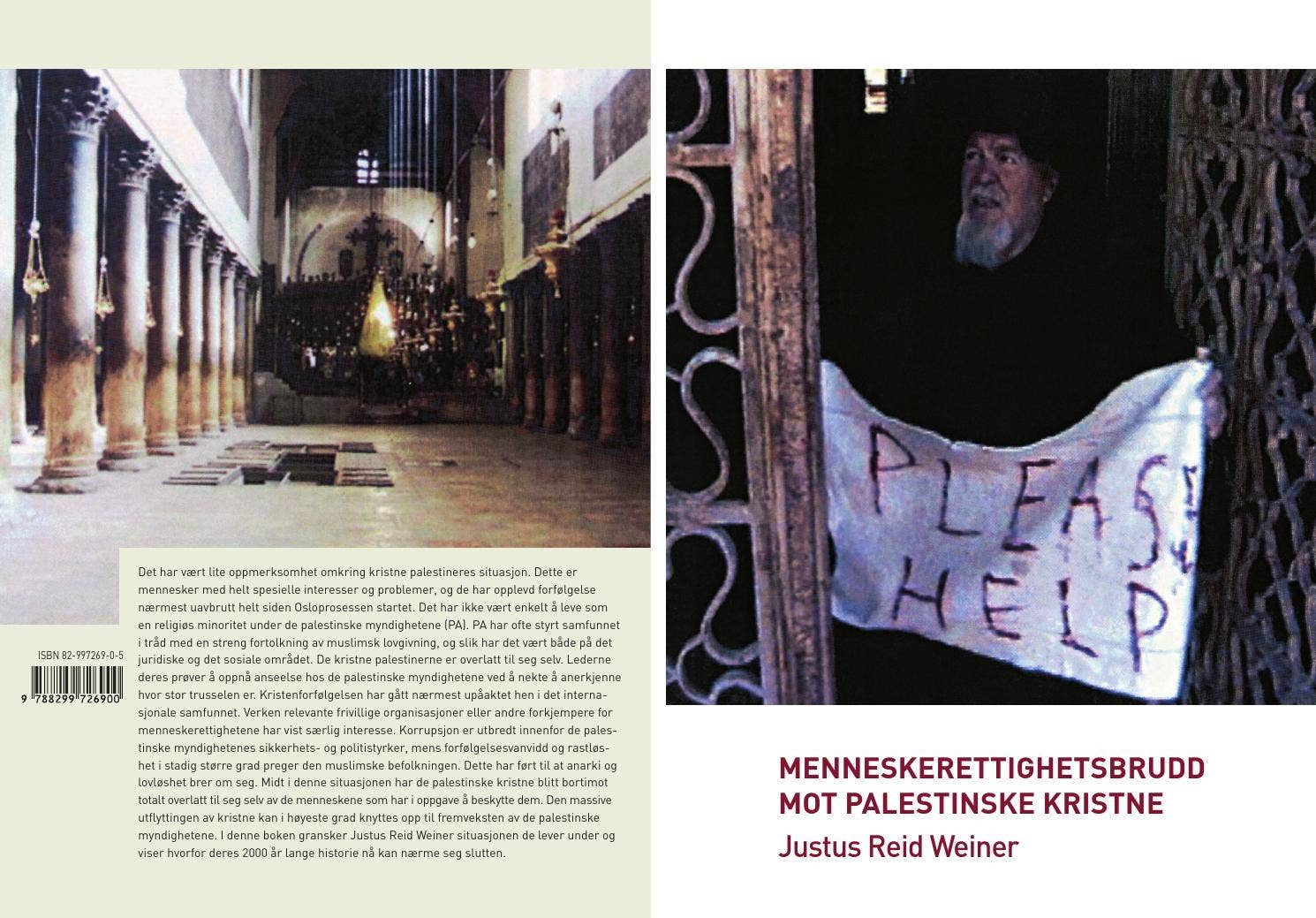 Menneskerettighetsbrudd mot palestinske kristne av Justus Reid Weiner ...