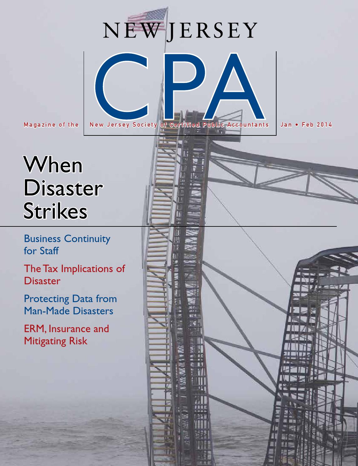 New Jersey CPA - January/February 2014 by New Jersey Society of CPAs ...