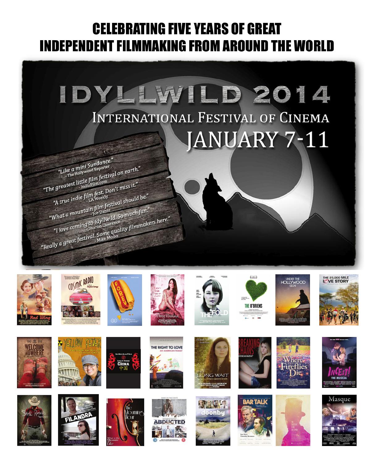 2014 Idyllwild International Festival of Cinema by Idyllwild Town Crier ...