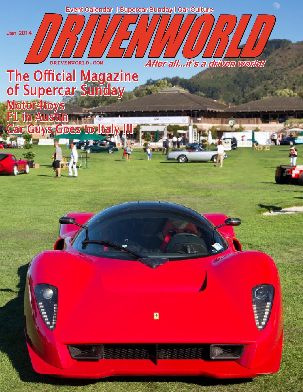 January 2014 Issue of Driven World Magazine by Driven World Magazine ...