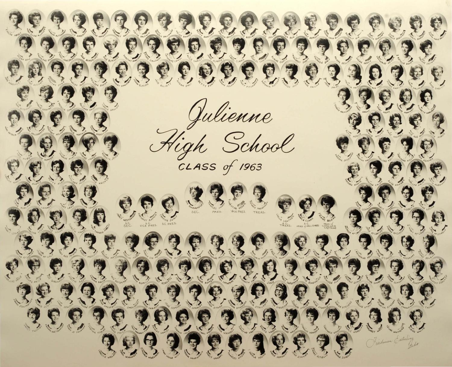 Julienne High School 1963 Senior Class Composite by Chaminade Julienne ...