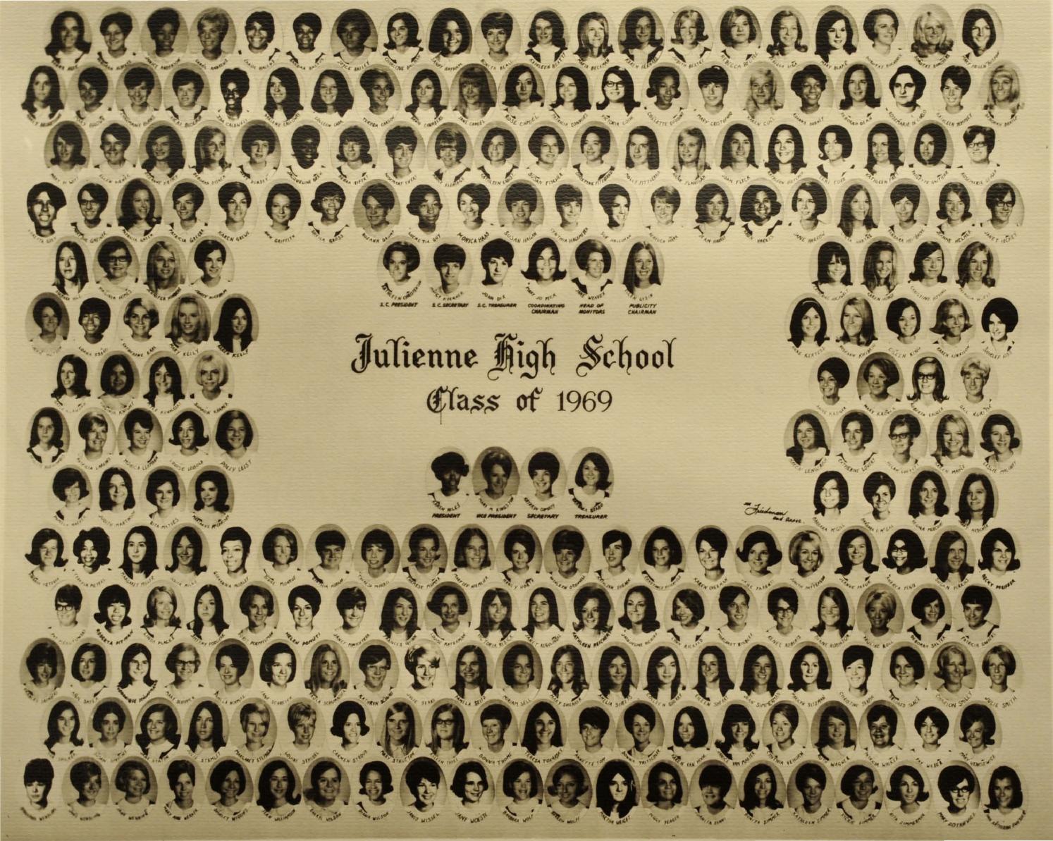 Julienne High School 1969 Senior Class Composite by Chaminade Julienne ...