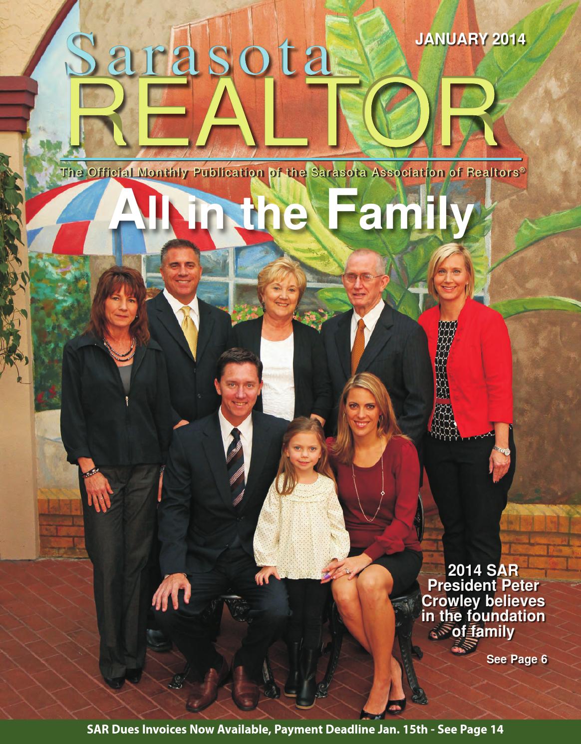 Sarasota Realtor Magazine Jan. 2014 by REALTOR® Association of Sarasota and Manatee - Issuu