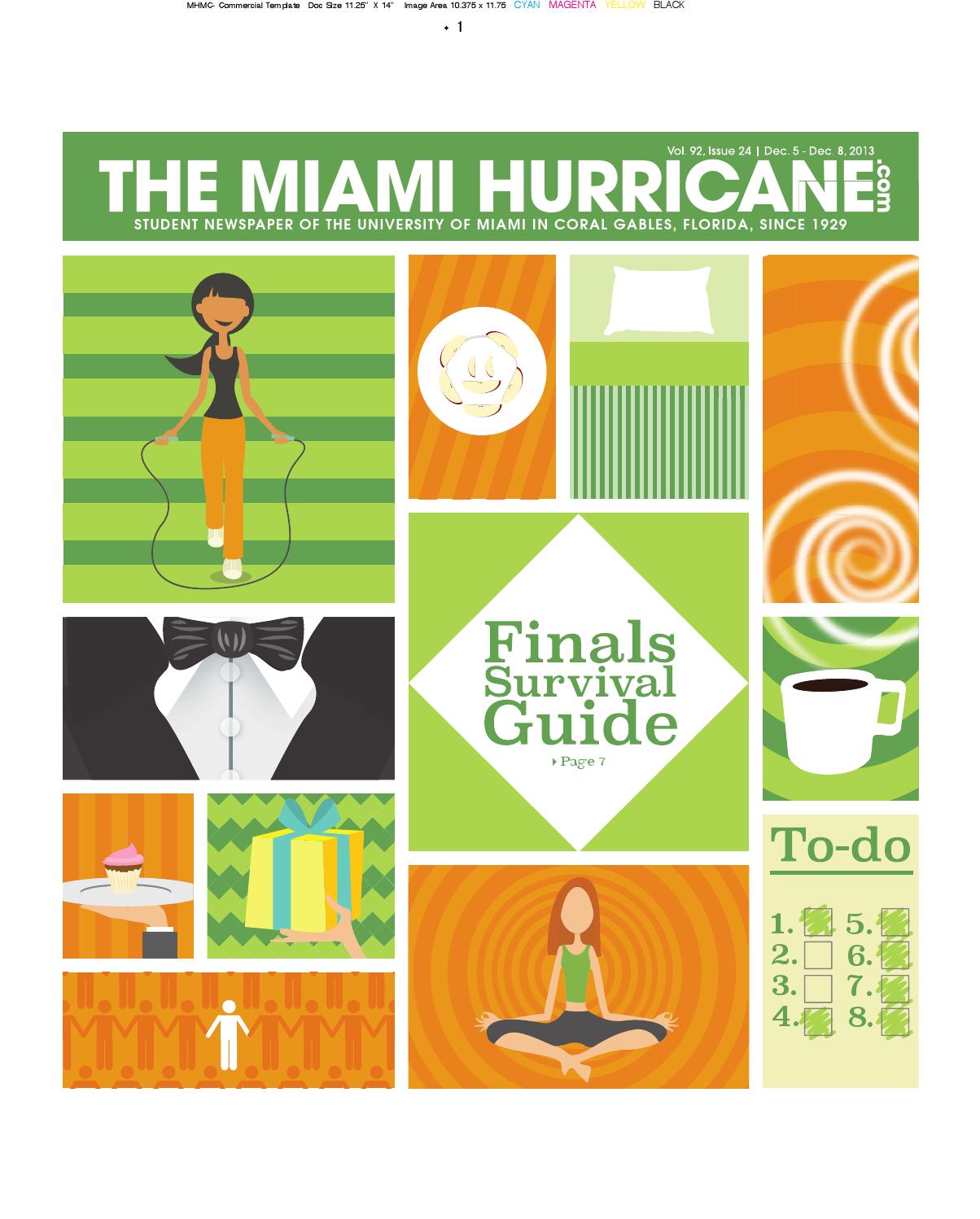 The Miami Hurricane, Dec. 5 by The Miami Hurricane - Issuu