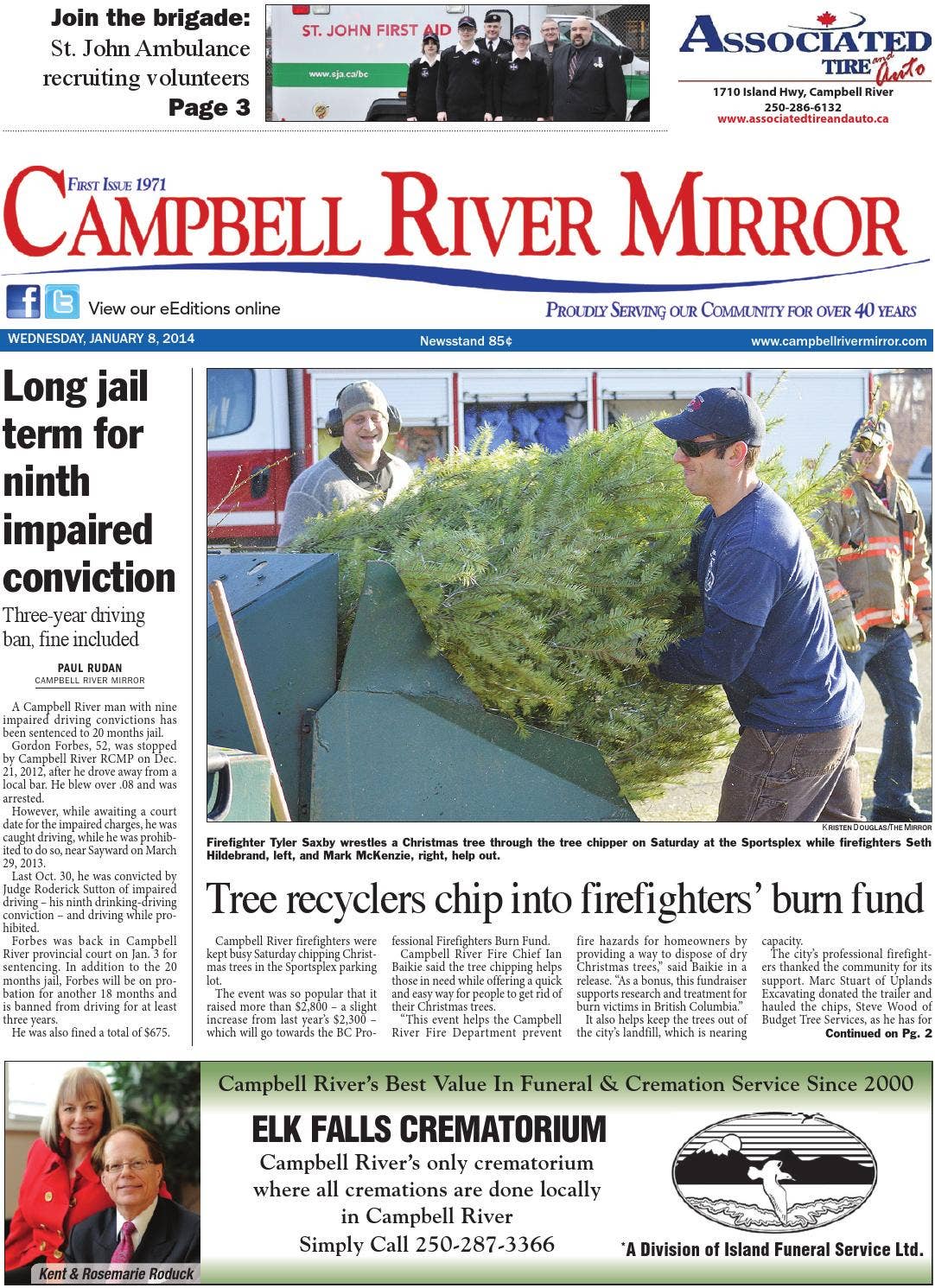 Campbell River Mirror, January 08, 2014 by Black Press Media Group - Issuu