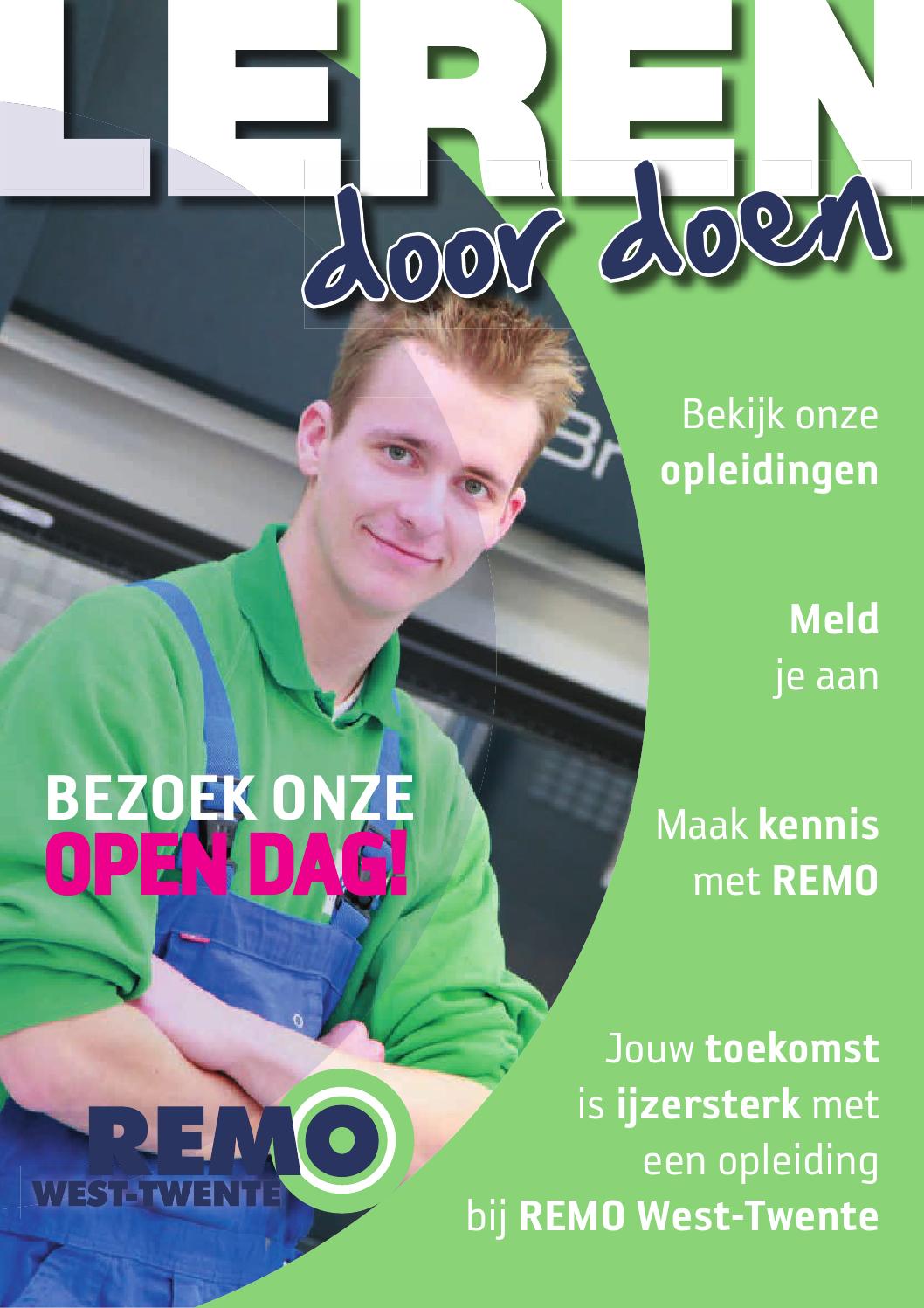 Open Dag magazine 2014 - REMO West-Twente by Romeo Delta - Issuu