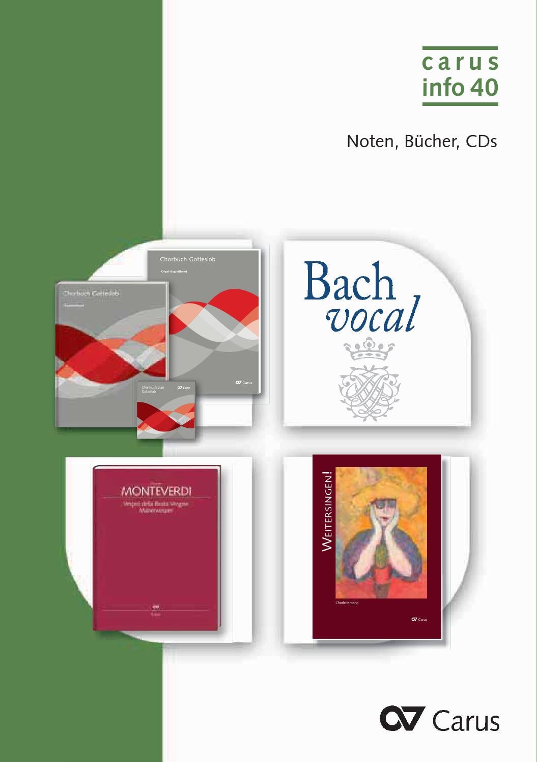 Carus-Info 40 by Carus-Verlag GmbH & Co KG - Issuu