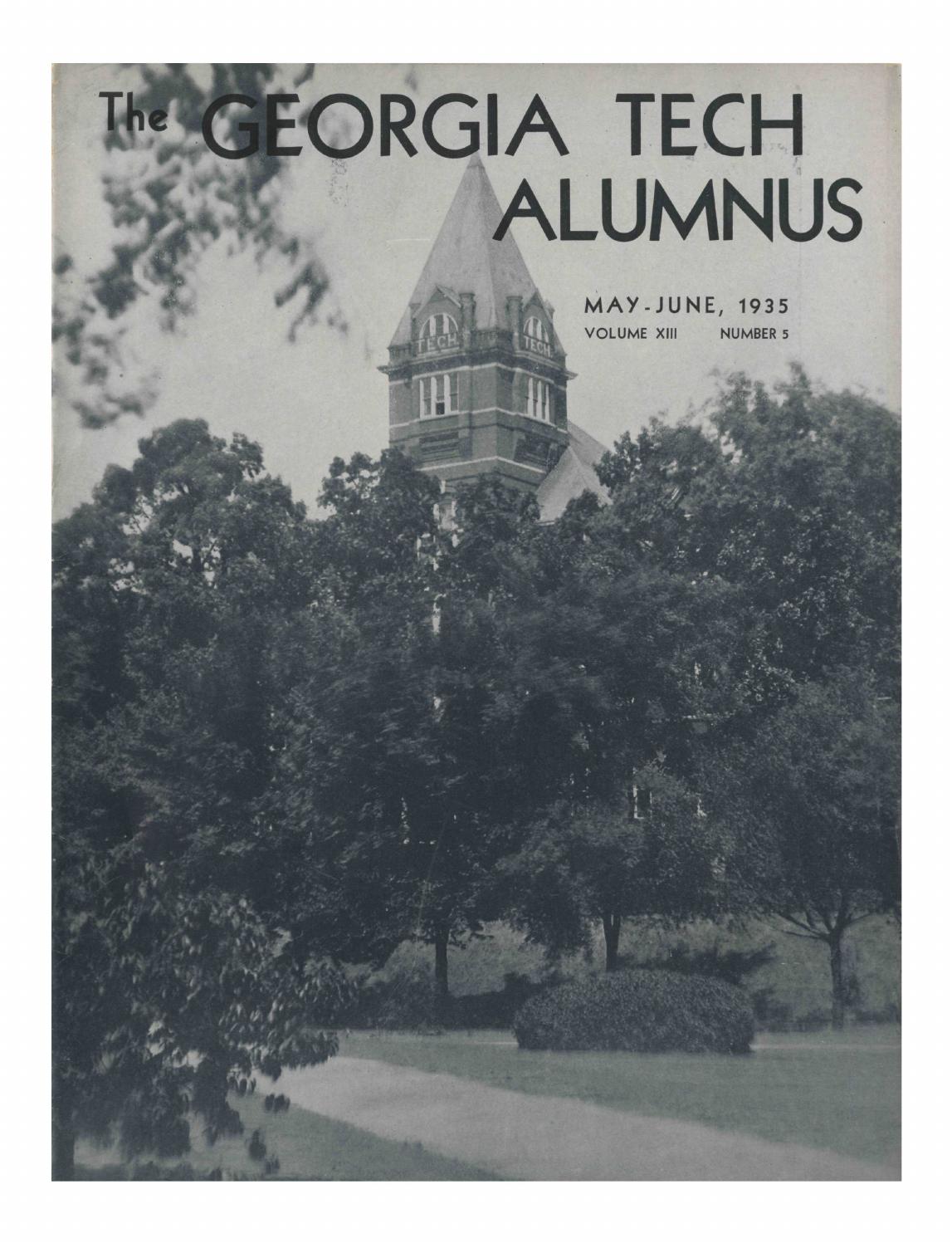 Georgia Tech Alumni Magazine Vol. 13, No. 05 1935 by Georgia Tech ...