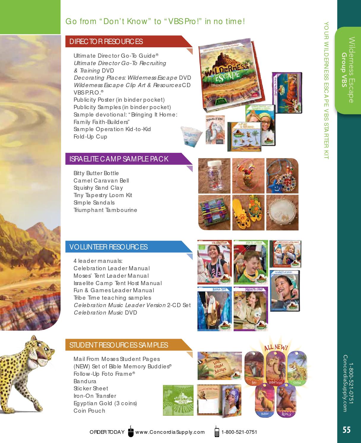 VBS Guide 2014 - Concordia Supply by Danny B - Issuu