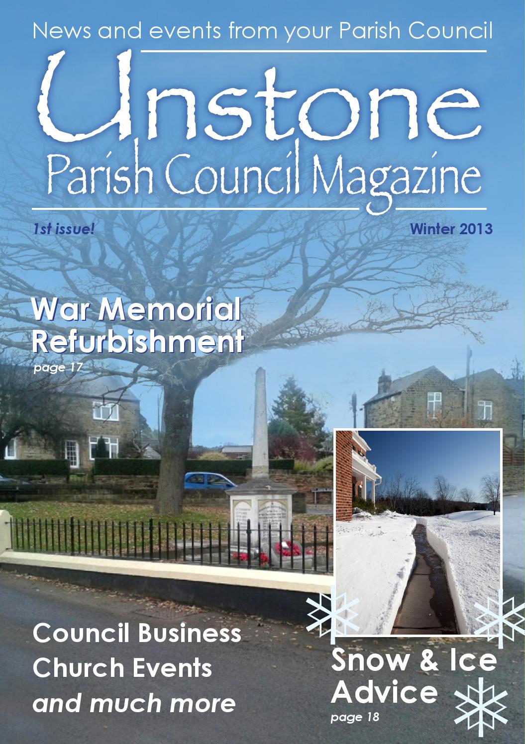 Unstone Parish Council Magazine by CommunityAd - Issuu