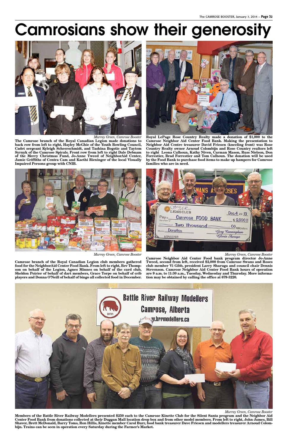 The Camrose Booster - January 7, 2014 by The Camrose Booster - Issuu