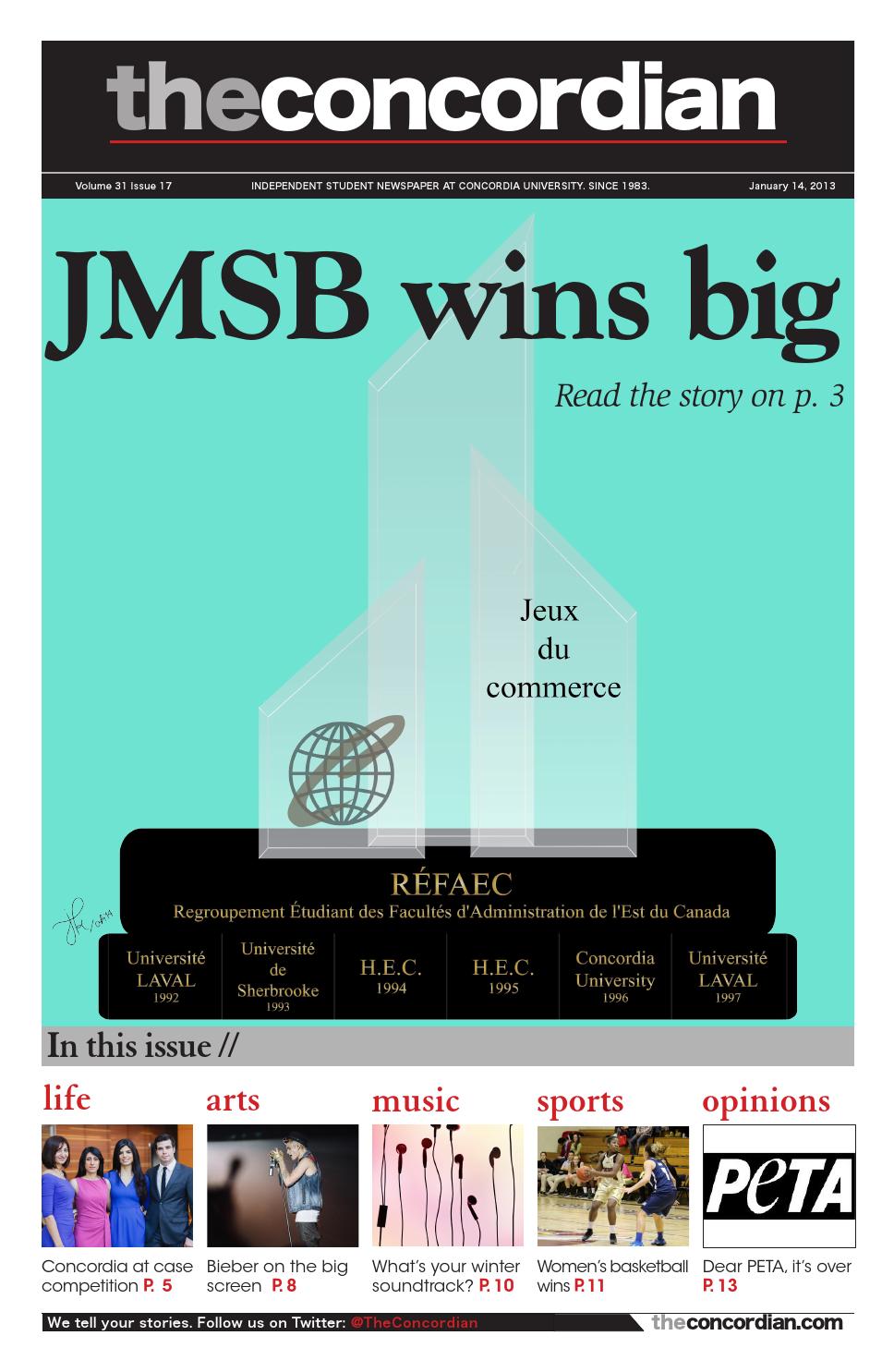 The Concordian - Vol. 31 Issue 17 by The Concordian - Issuu