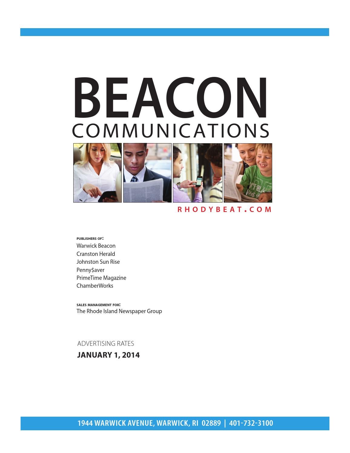 Beacon rate card 2014 by Beacon Communications - Issuu