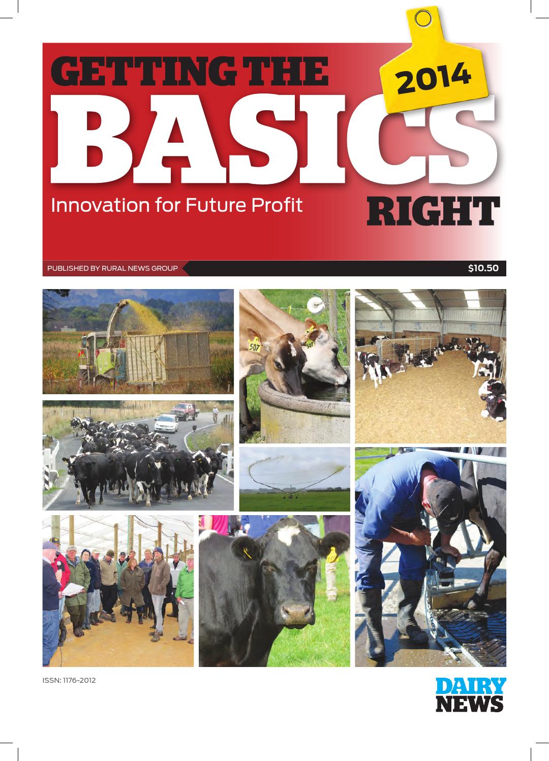 Getting the Basics Right 2014 by Rural News Group - Issuu