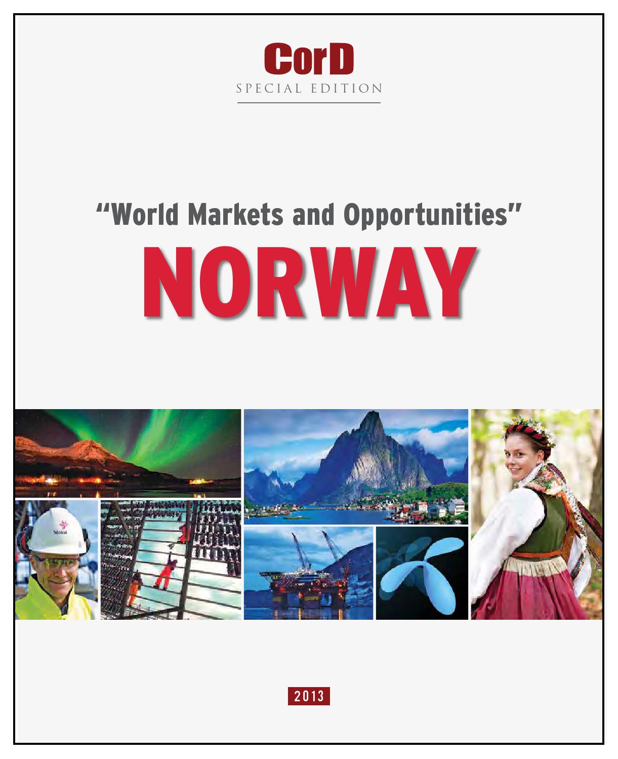 NORWAY 2013 by CorD Magazine - Issuu