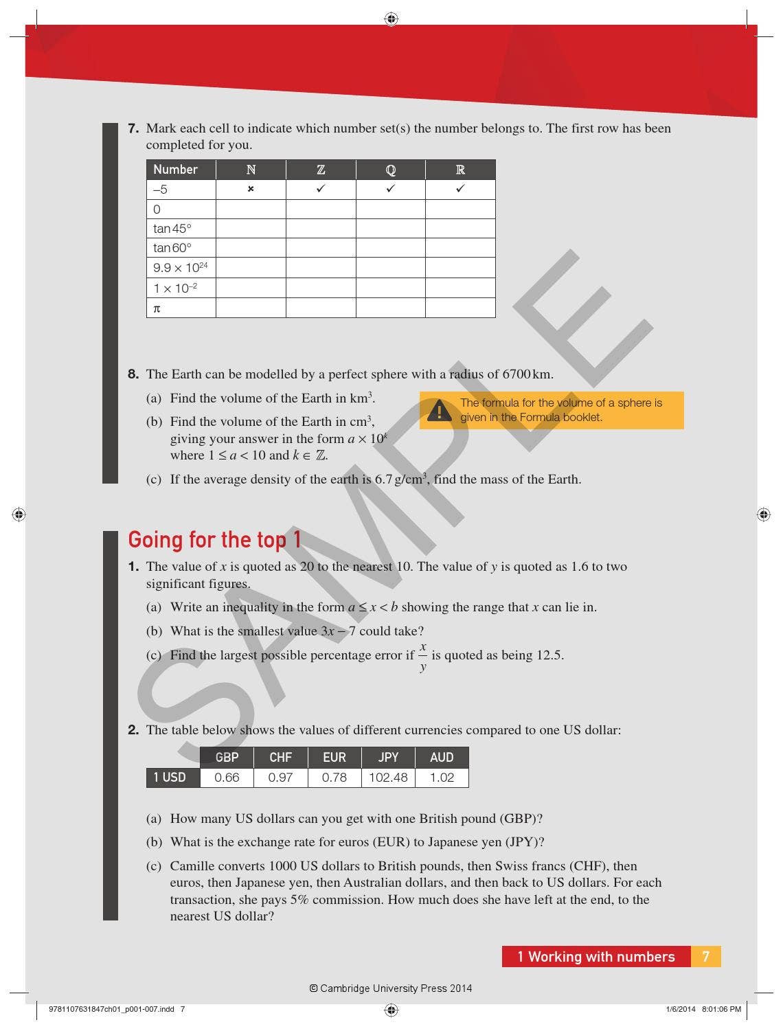 Mathematical Studies Standard Level for the IB Diploma Exam Preparation ...