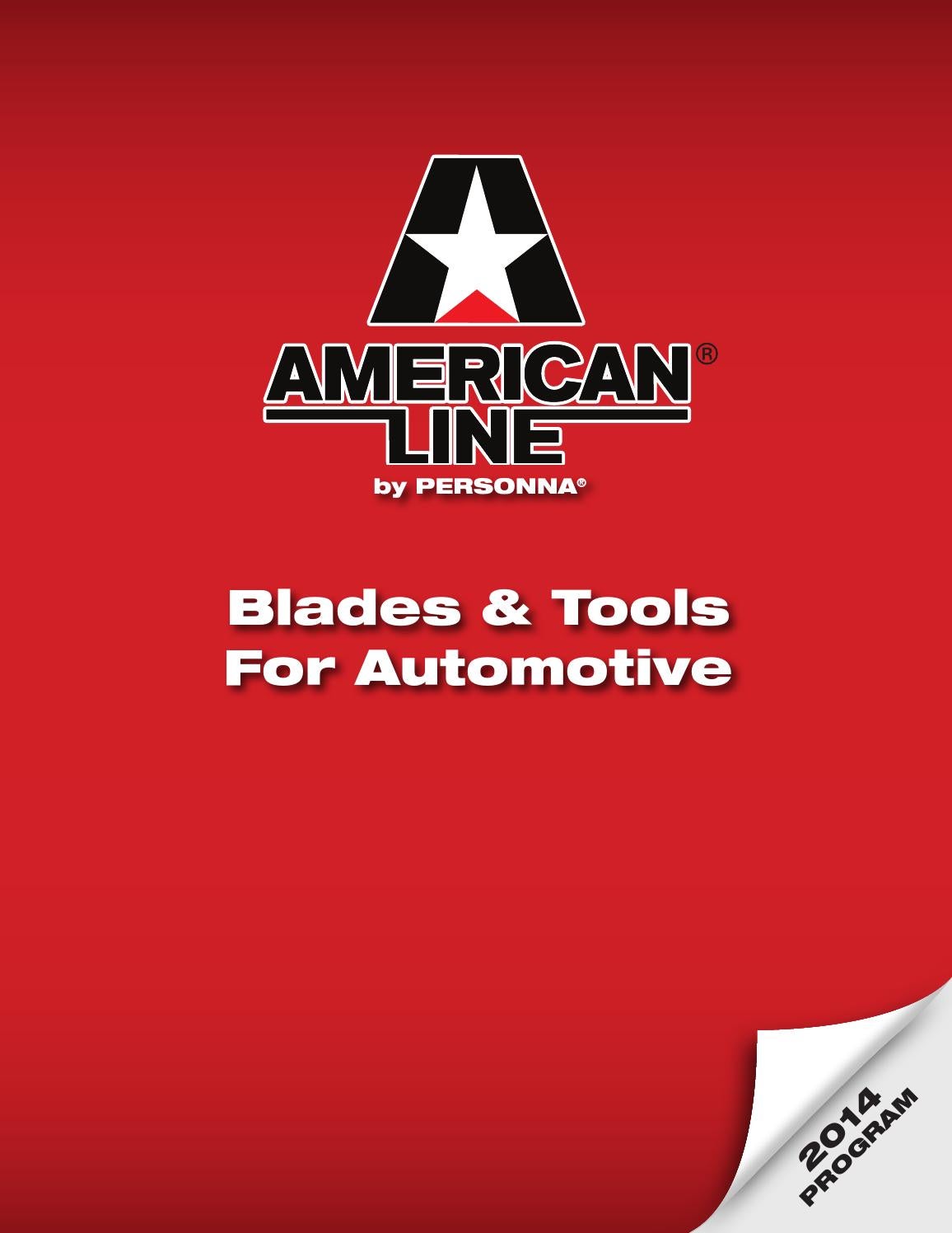 2014 AmericanLine Blades & Tools for Automotive by Moore Creative - Issuu