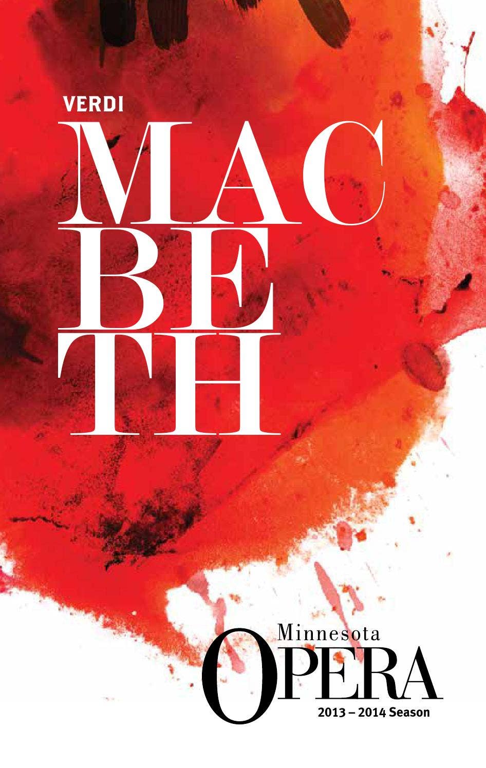 Minnesota Opera's Macbeth Program by Minnesota Opera - Issuu