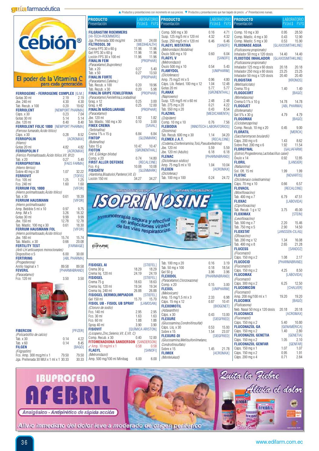 Guia farmaceutica no 140 by Edifarm & Cía. - Issuu