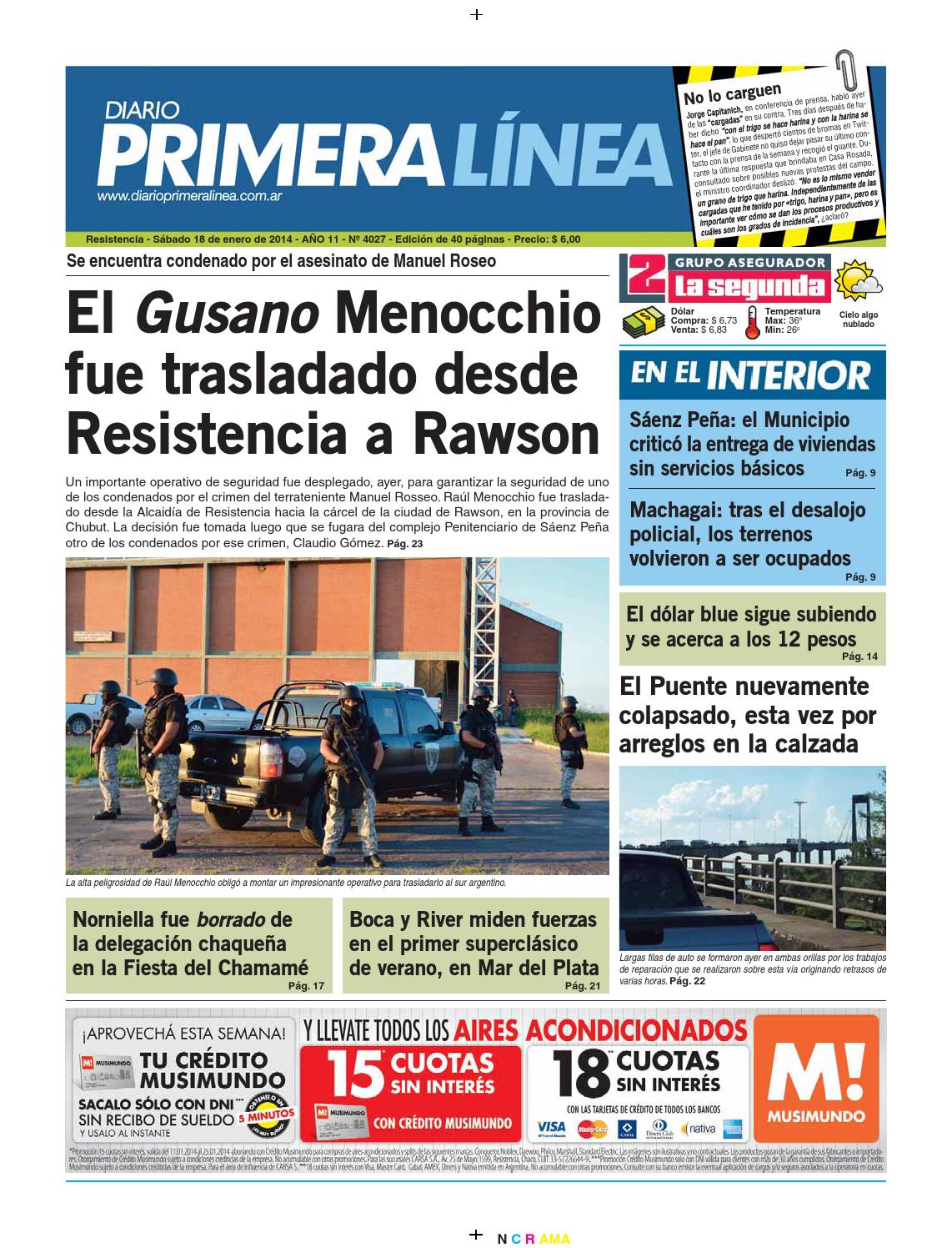 Primera Línea 4027 18 01 14 by Diario Primera Linea - Issuu