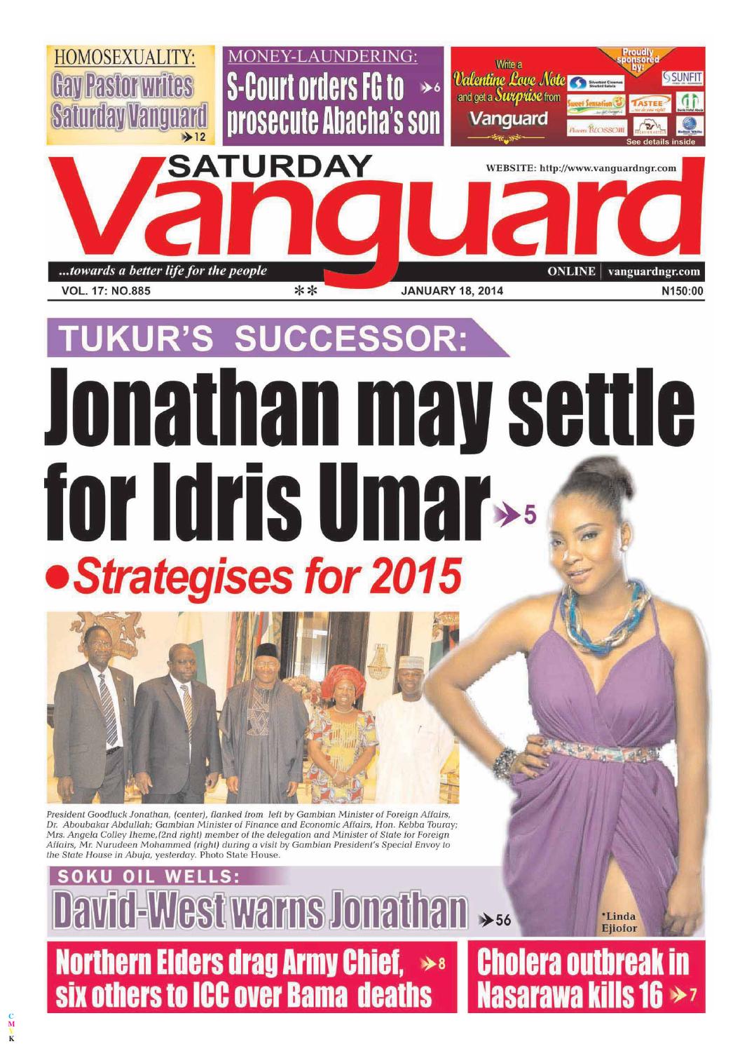Jonathan may settle for Idris Umar by Vanguard Media Limited - Issuu