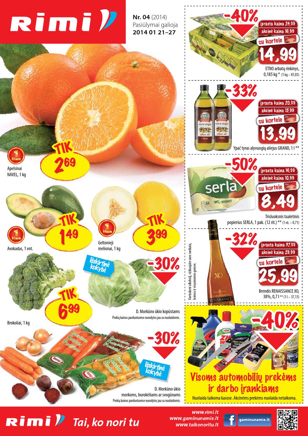 Rimi Hypermarket Nr.4-2014 by Rimi - Issuu