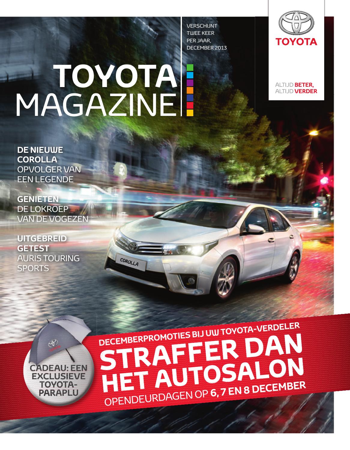 Toyota Magazine januari 2014 by Brigitte Vleghels - Issuu