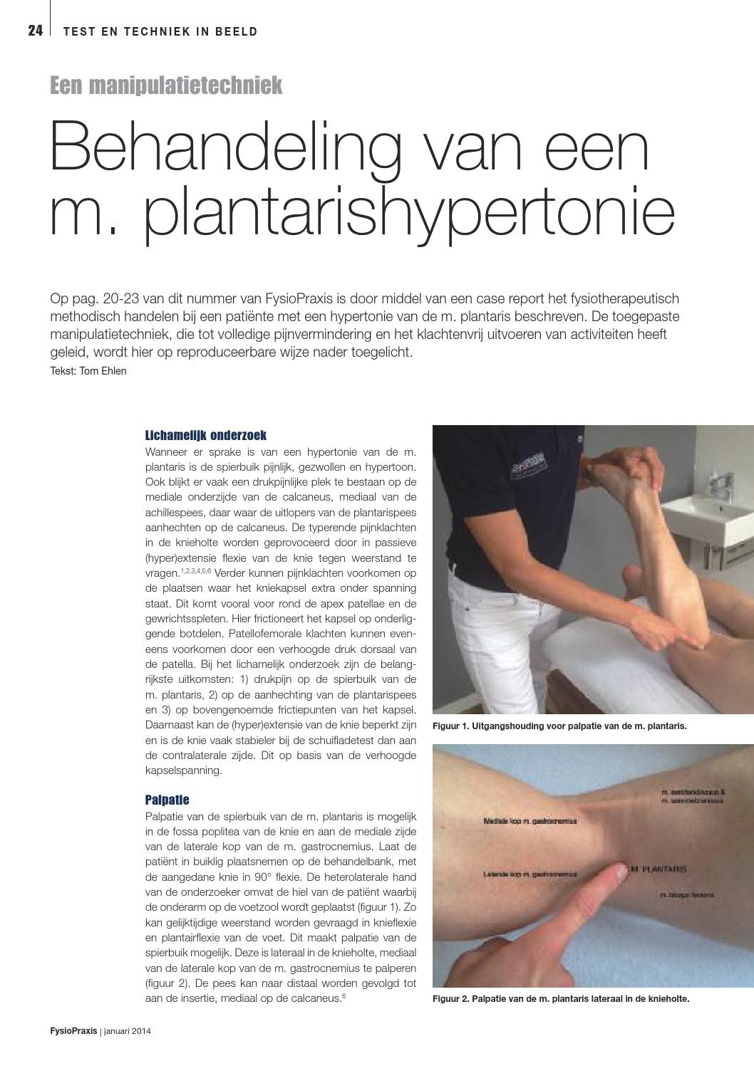 2014-01 Fysiopraxis by KNGF FysioPraxis - Issuu