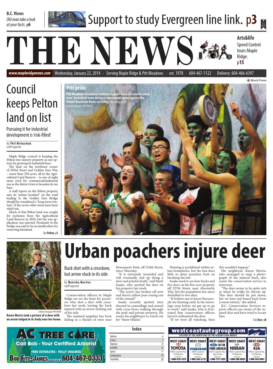 Maple Ridge News, January 22, 2014 by Black Press Media Group - Issuu