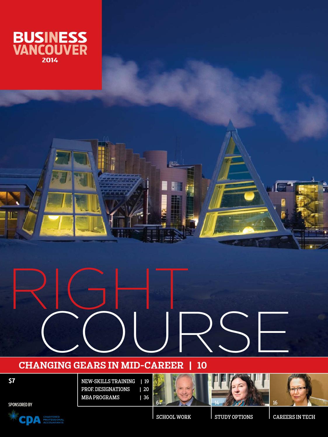 Right Course 2014 by GLACIER MEDIA DIGITAL LIMITED PARTNERSHIP dba ...