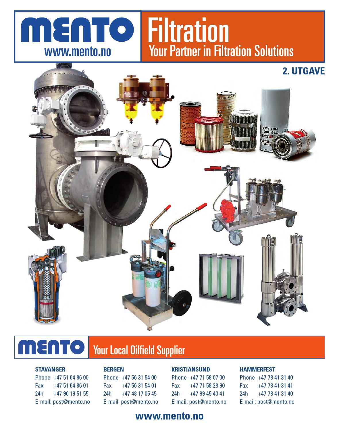 Mento filterkatalog 09 web innledning by Mento-AS - Issuu