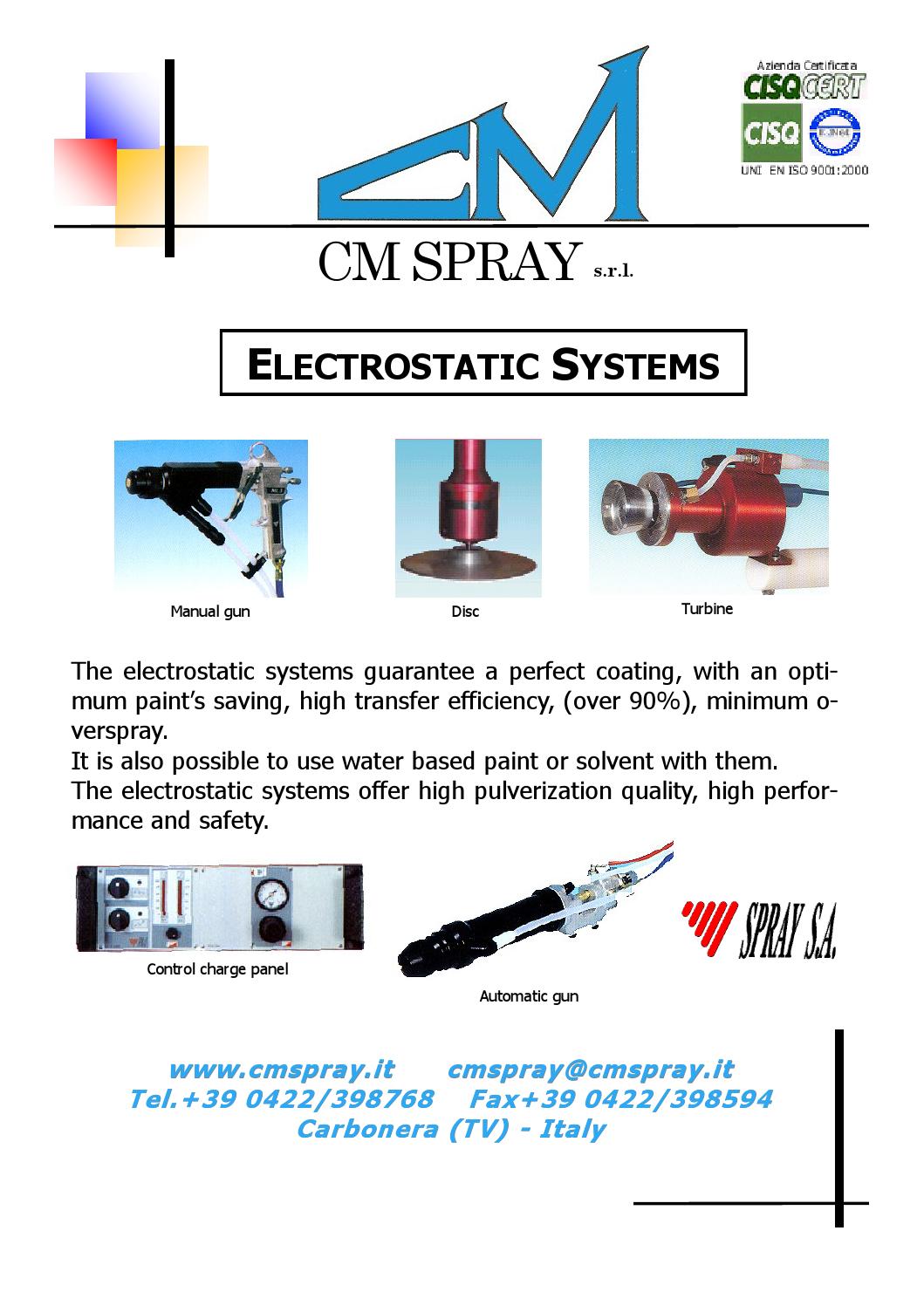 CM SPRAY Srl – Electrostatic Systems by ipcm® International Paint ...